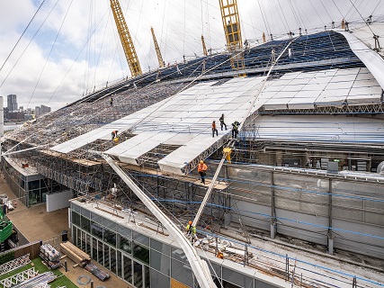 The O2 area panels | Deconstruct UK